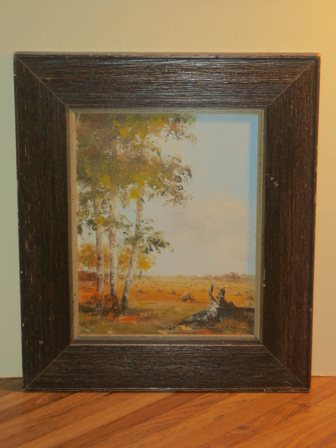 Rose Leonard Oil On Board Landscape Painting, Listed Canadian Artist ...