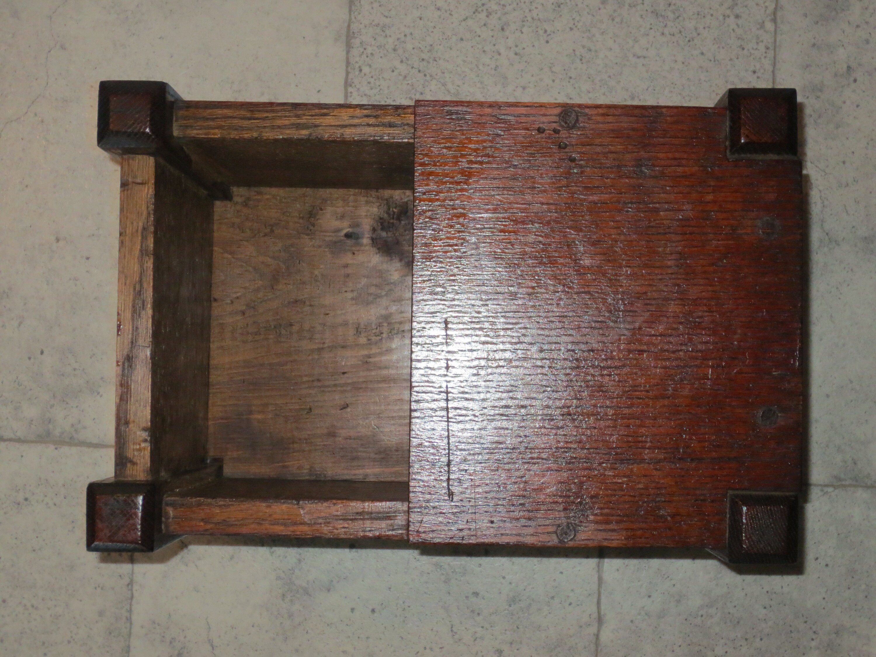 Antique Mission Oak, Stickley Era Wooden Storage Box With Lid - Etsy
