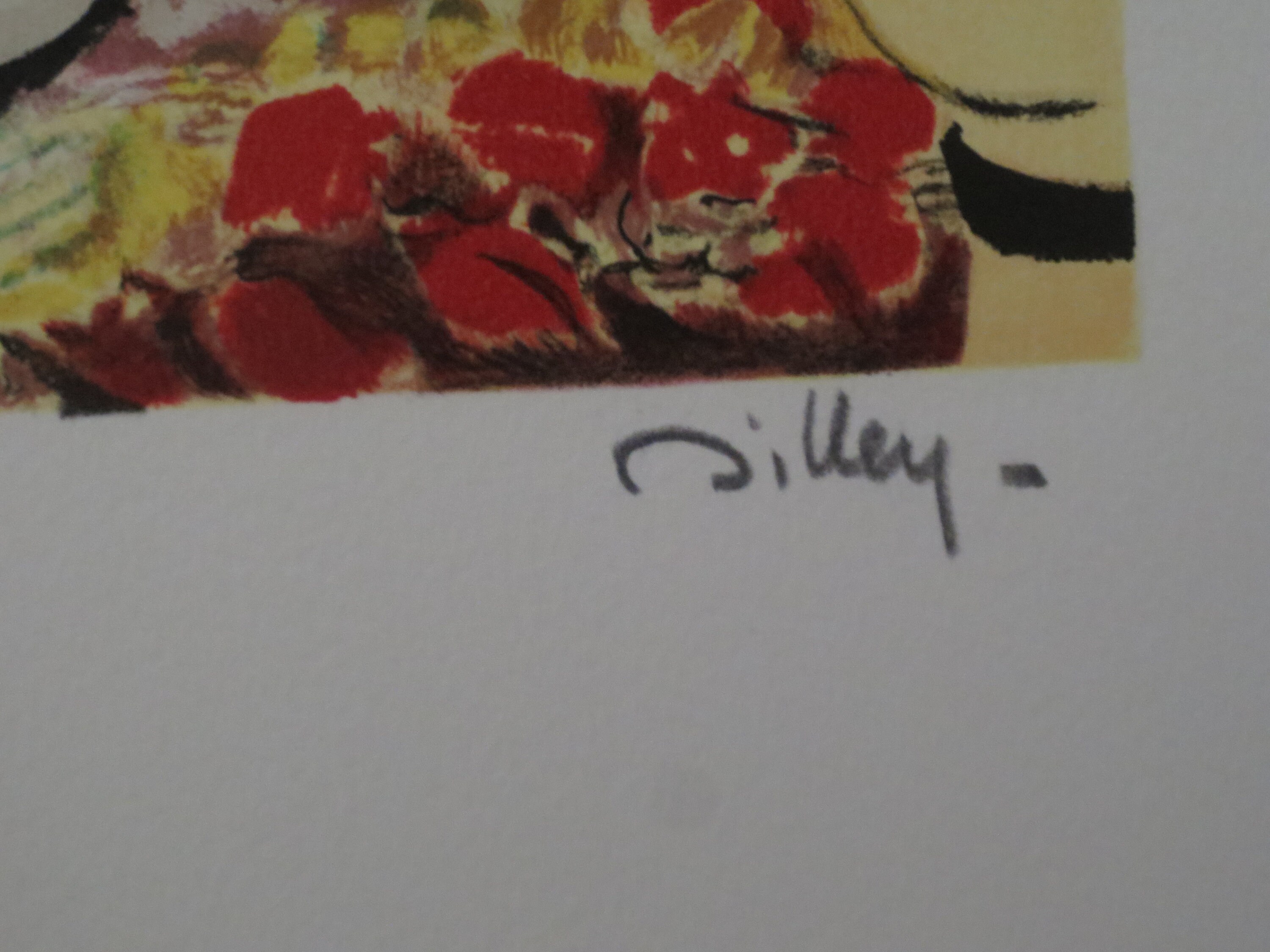 Ramon Dilley "cannes Carlton' France Lithograph 3/250 Pencil Signed ...