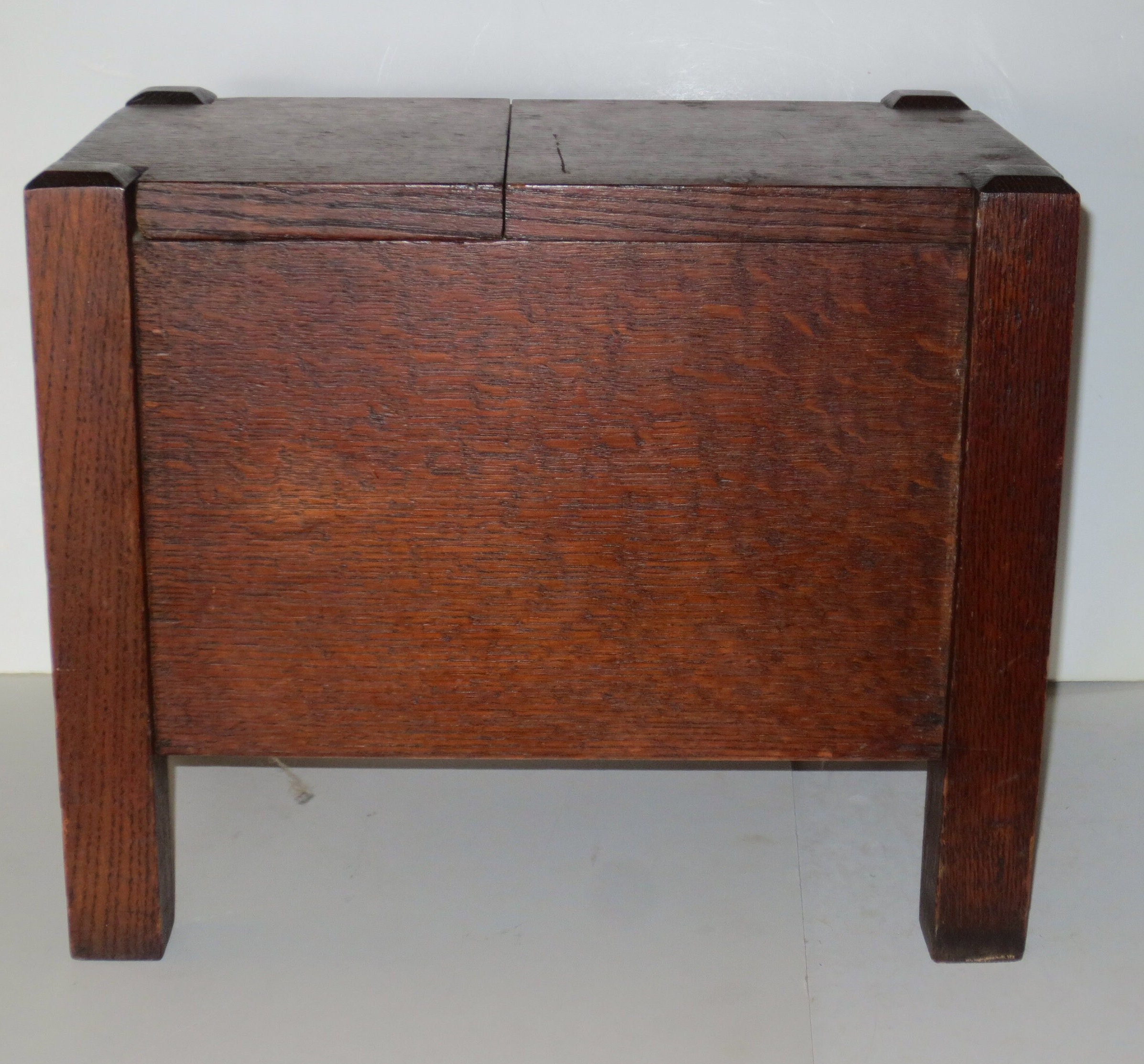 Antique Mission Oak, Stickley Era Wooden Storage Box With Lid - Etsy