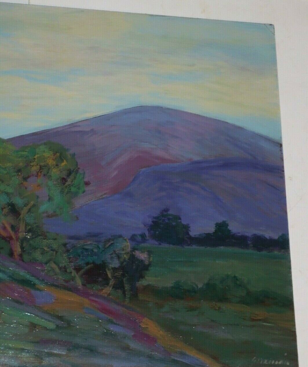 Juan Guzman (maldonado) Original Landscape Painting "ojai" California ...