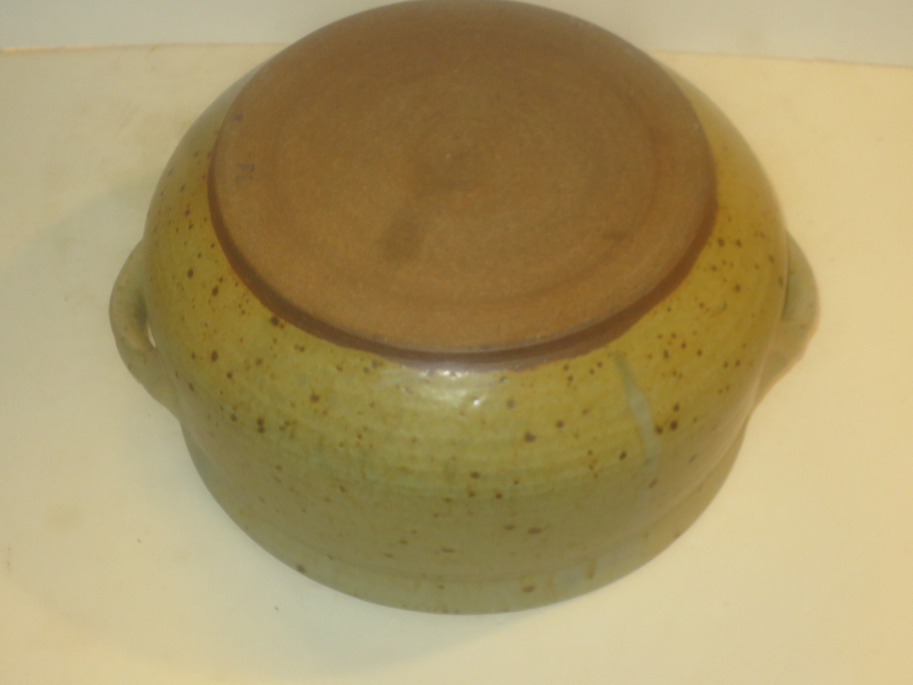 Peter Leach Large Vintage Studio Stoneware Pottery Bowl With Lid ...