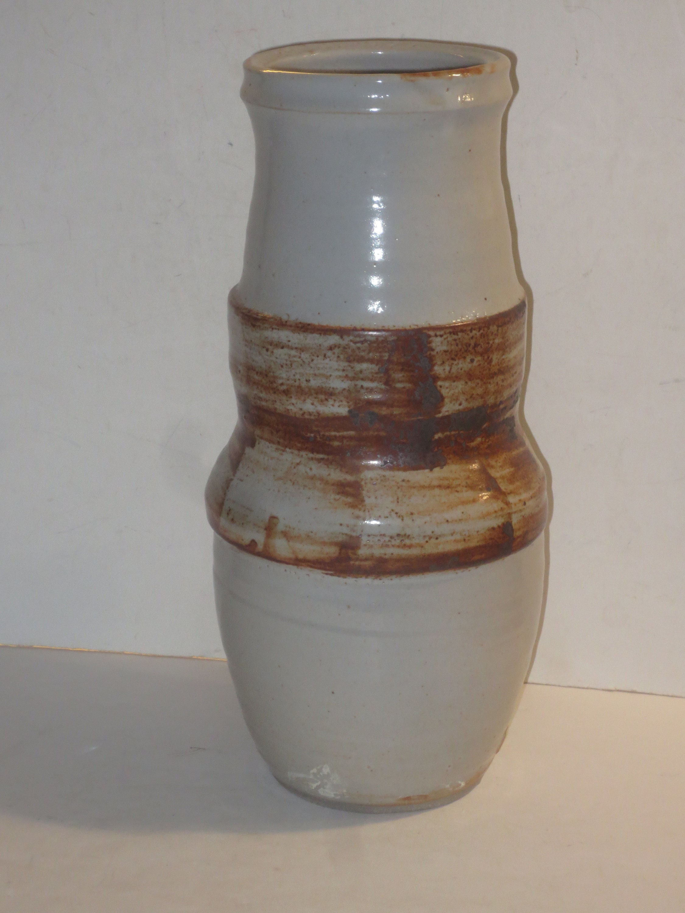 Stamped Large Vintage Studio Pottery Vase Marked With Artists | Etsy