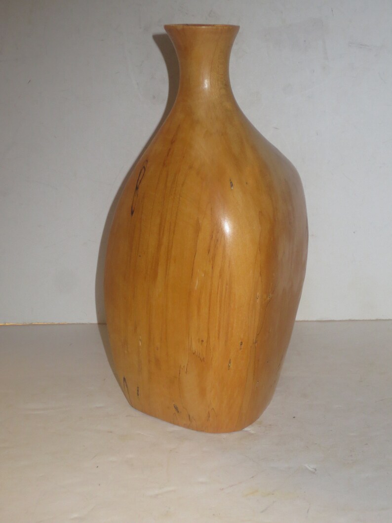 Doug Ayers Mid-century Modern Retro 70's Asymmetrical Turned Wooden ...