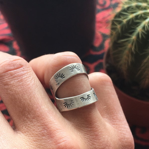 Navajo Silver Ring - Etsy