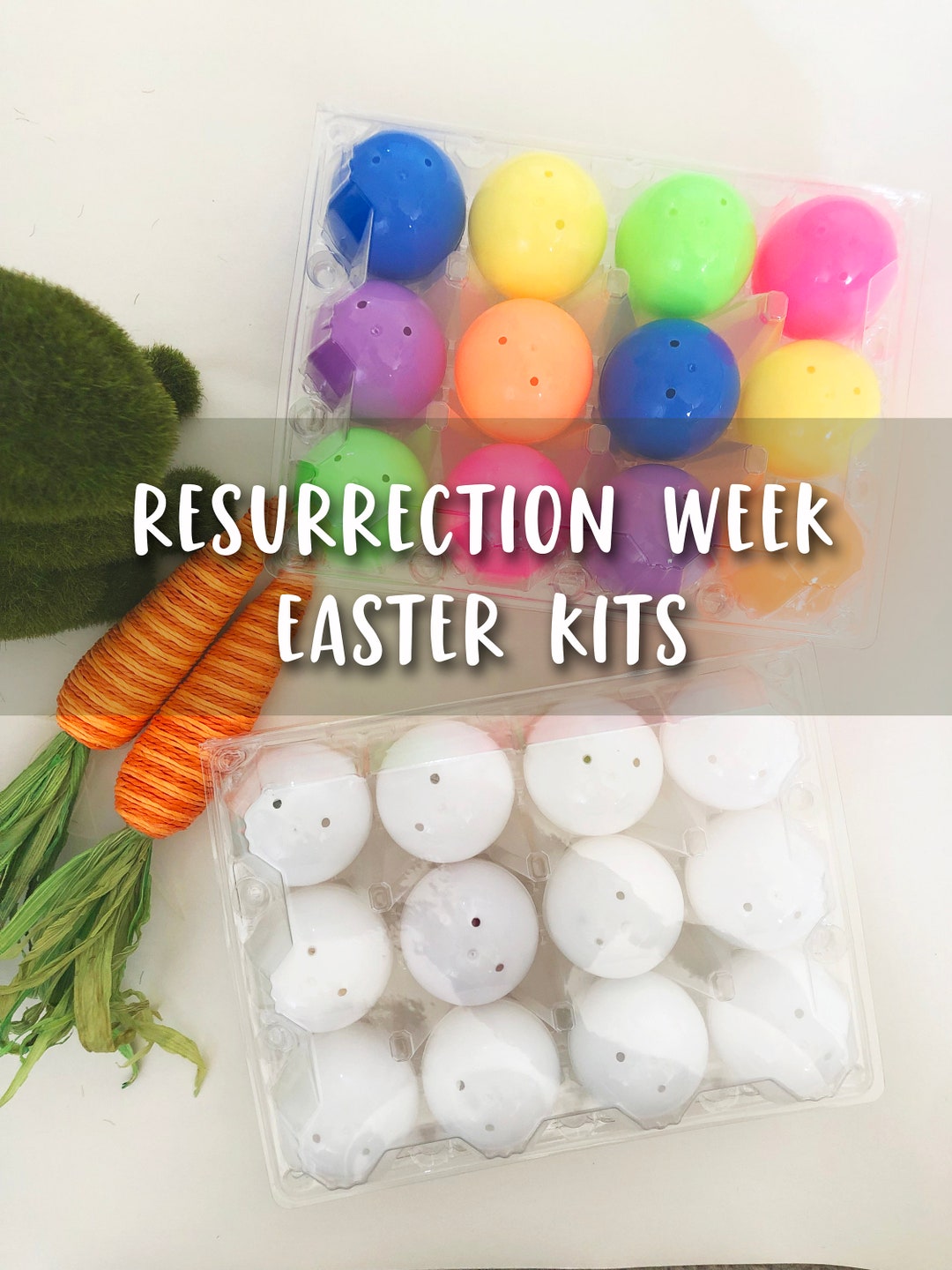 Easter Resurrection Egg Kit - Easter Advent Kit - Easter Gift for Kids ...