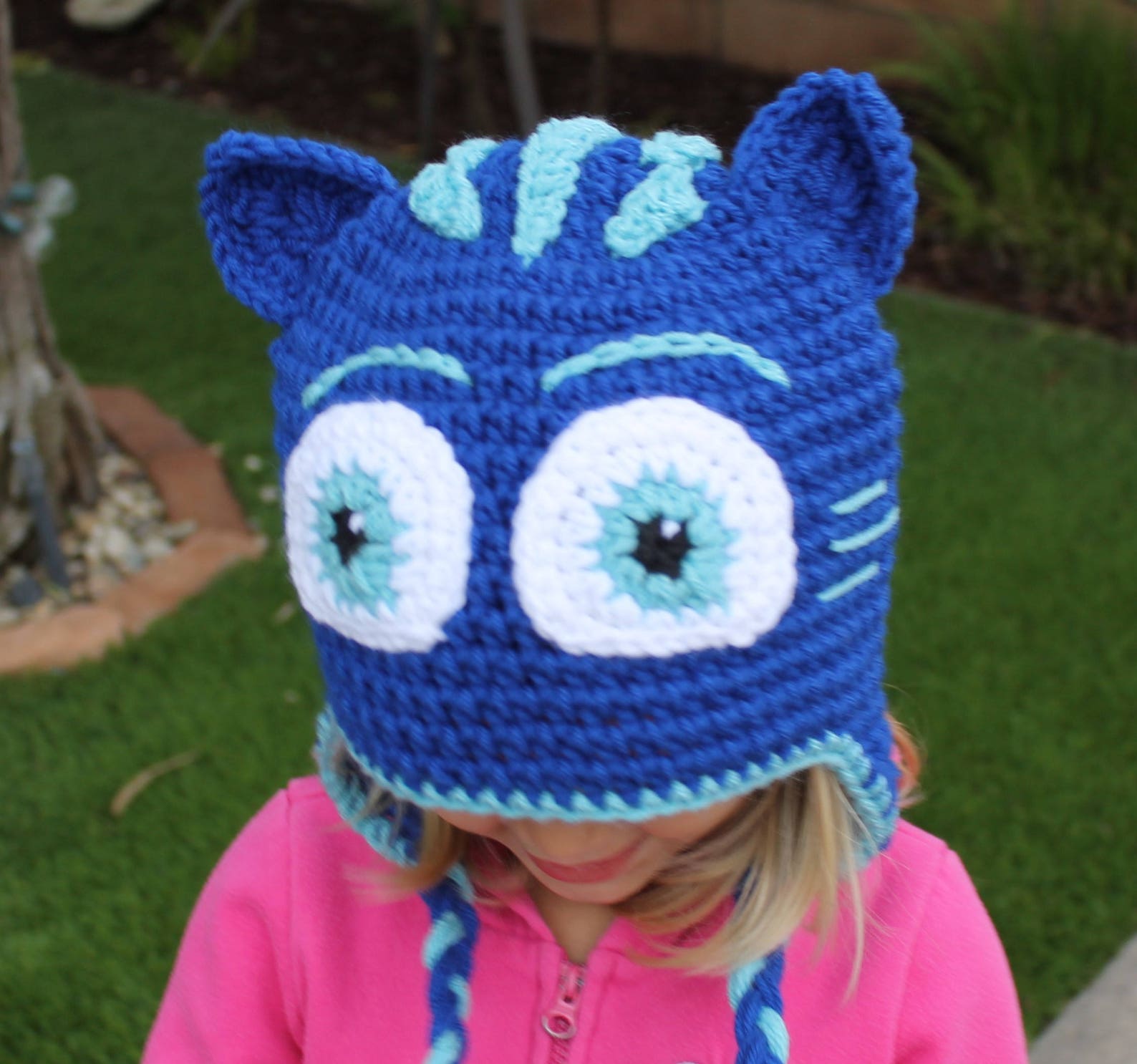 PJ Masks Crochet Hats - Handmade to Order - Newborn to Adult - Etsy