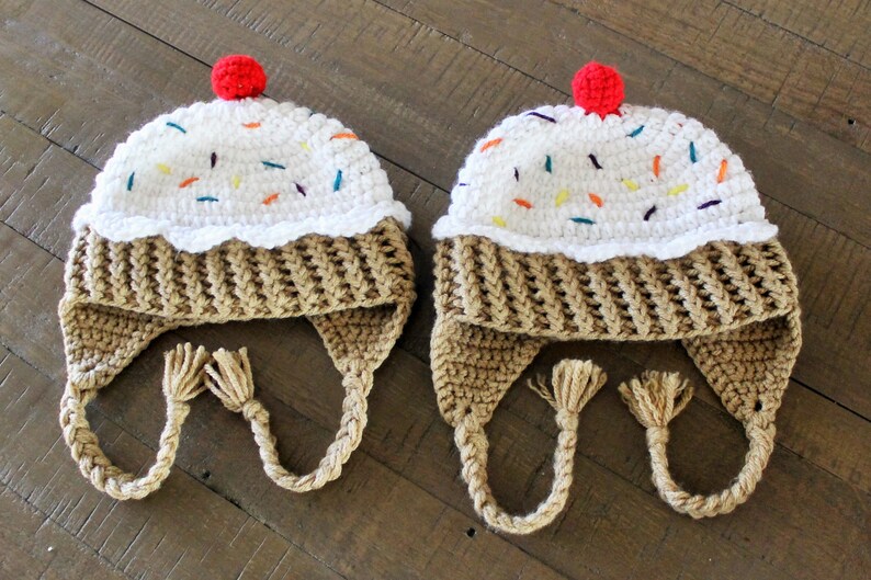 Cupcake Hat - Handmade to Order - Newborn to Adult - Etsy