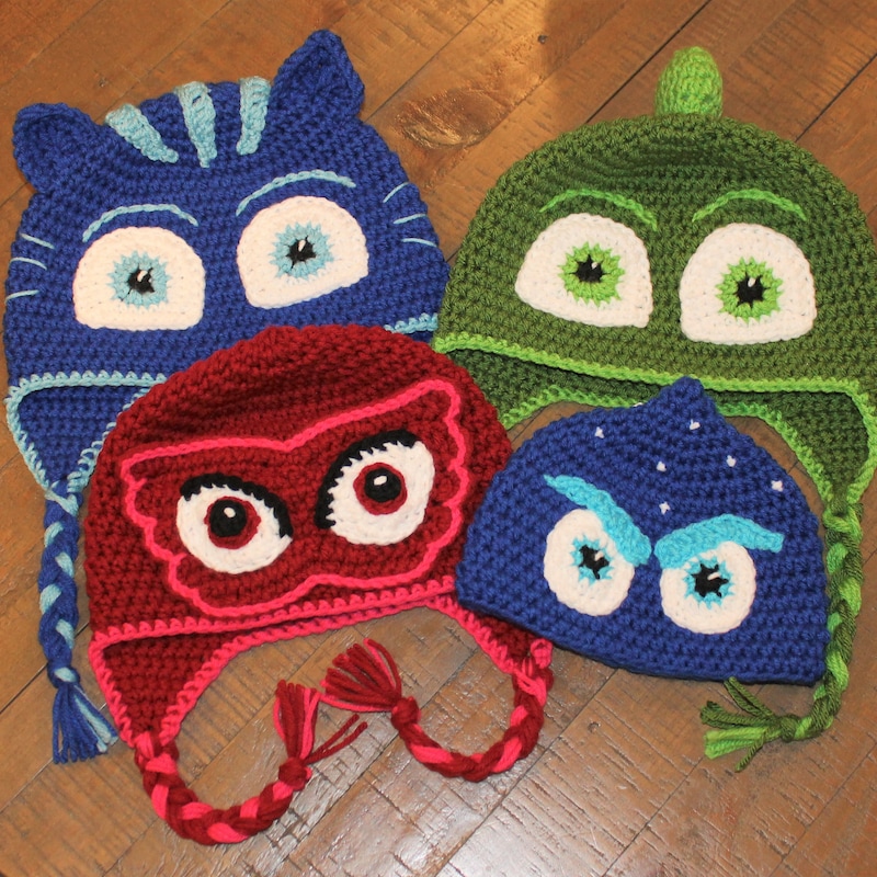 Hat With Mask - Etsy