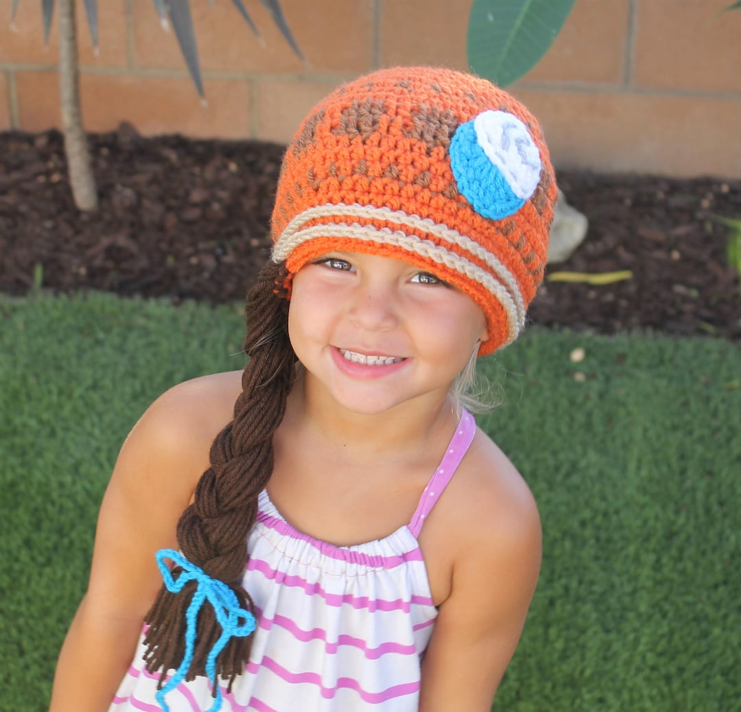 Moana Inspired Crochet Hat - Handmade to Order - Newborn to Adult - Etsy