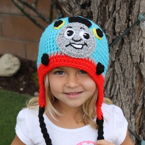 Thomas the Train Hat - Handmade to Order - Newborn to Adult - Etsy