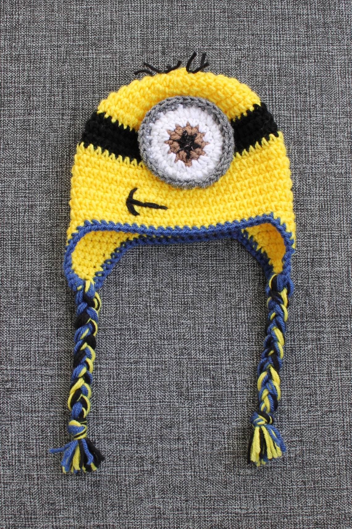 Minion Hats - Despicable Me - Handmade to Order - Newborn to Adult - Etsy