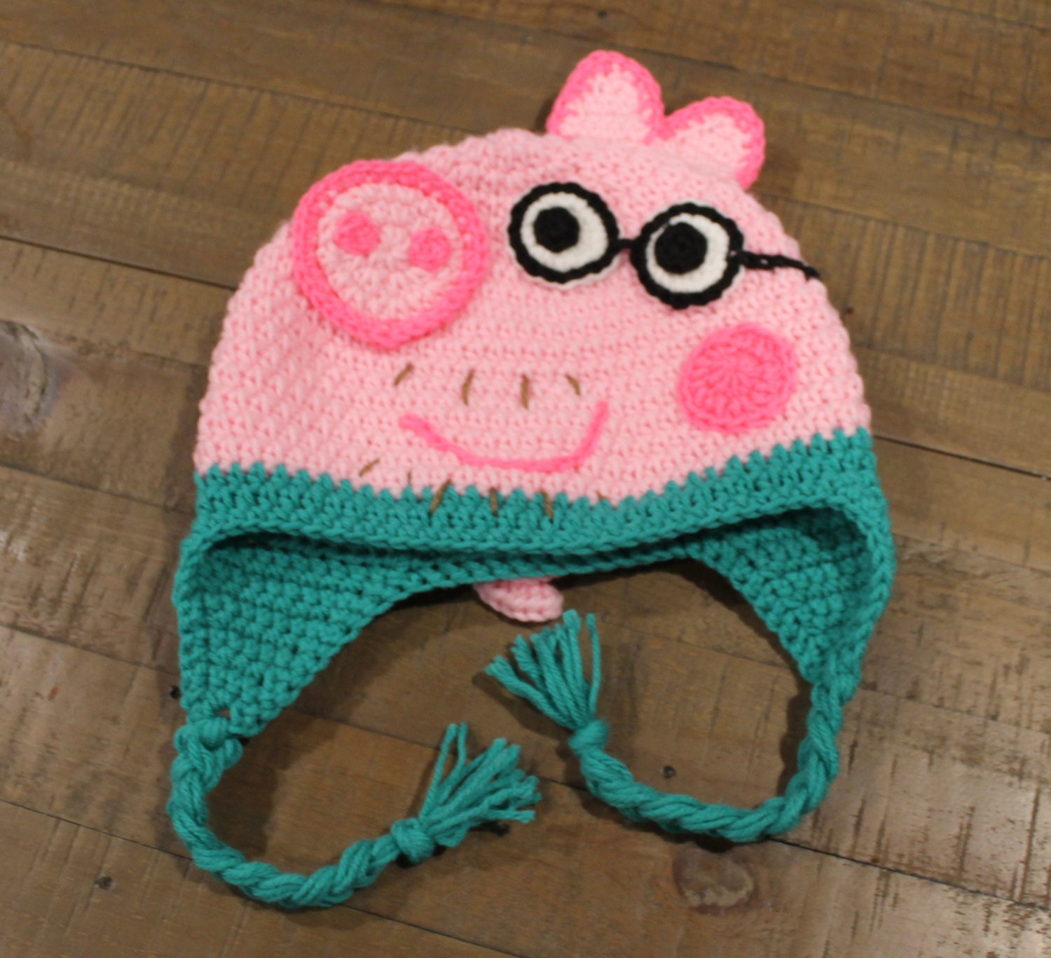 Peppa Pig Family Hats Mummy Daddy Peppa and George | Etsy