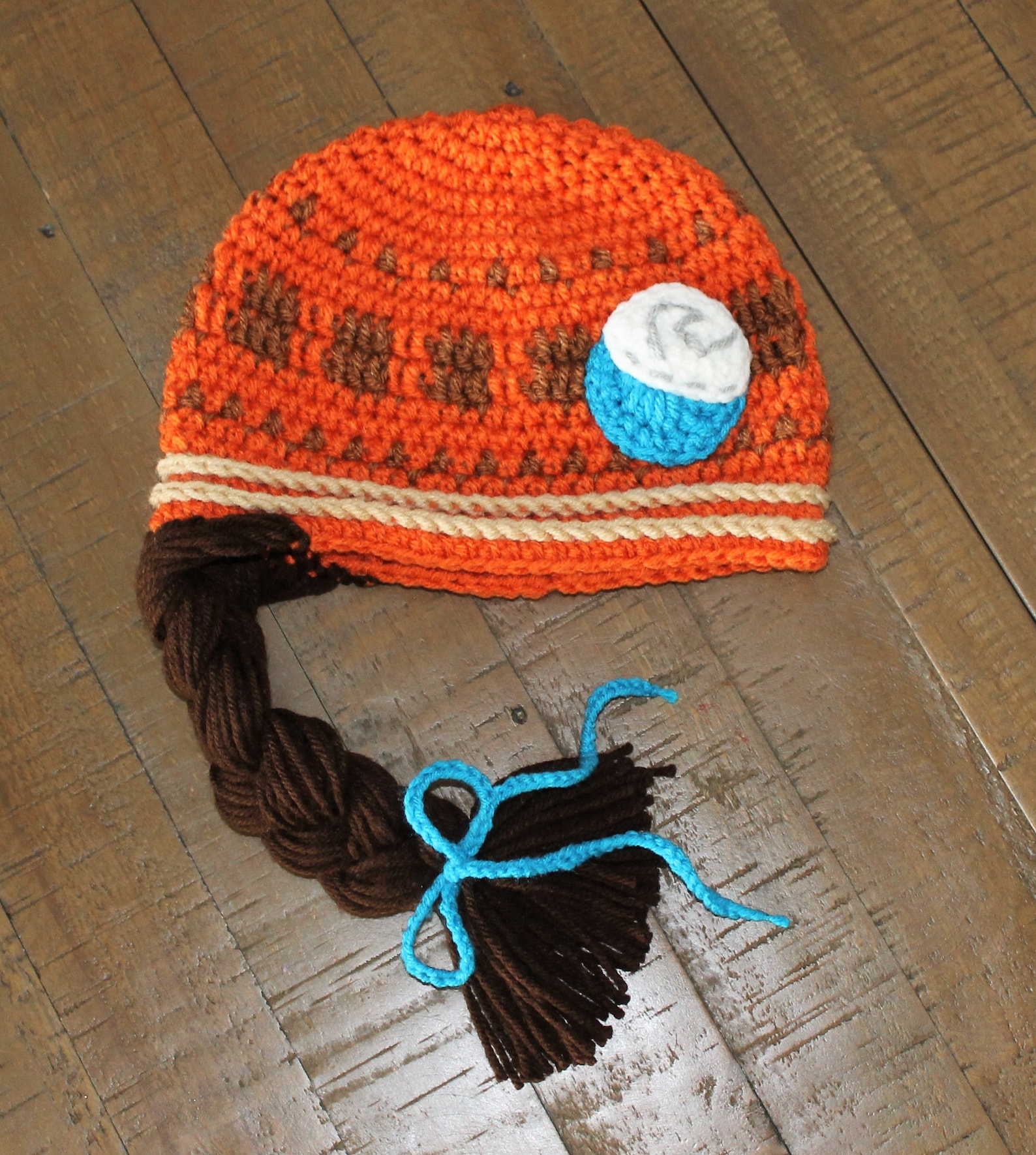 Moana Inspired Crochet Hat Handmade to Order Newborn to | Etsy