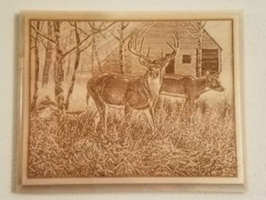 Laser Engraved Wood - Laser Engraved Art - American Made - Wood Plaque ...