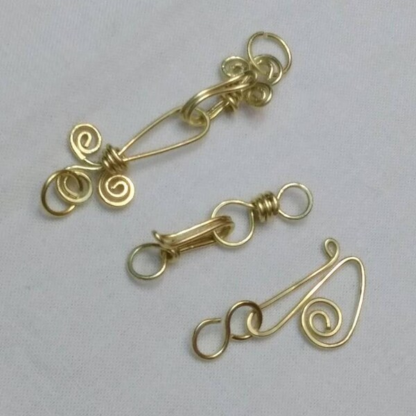 Wire Wrapped Clasps - Etsy