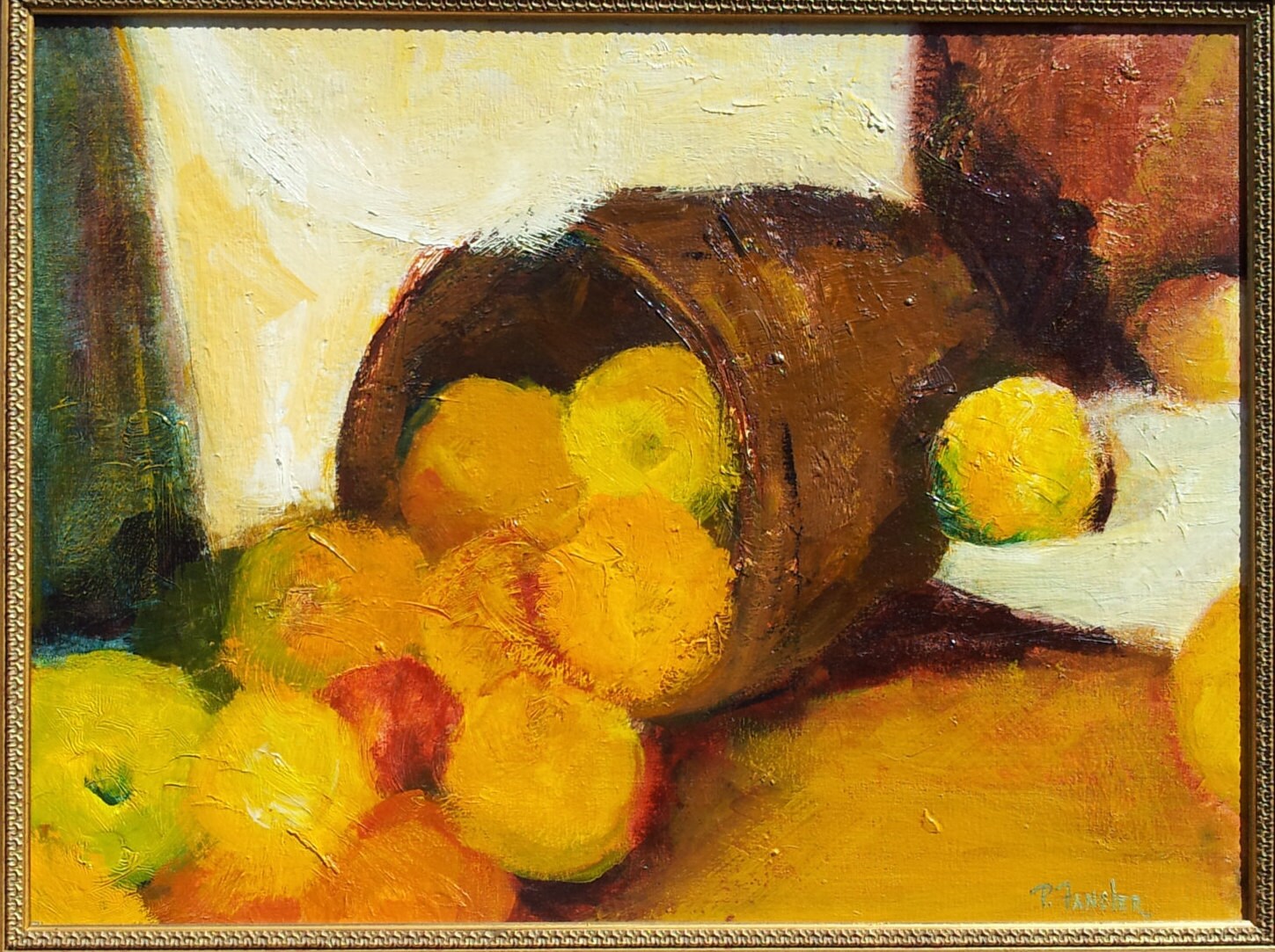 Vintage Still Life Table Top Fruit Titled ripe Oil on Board - Etsy