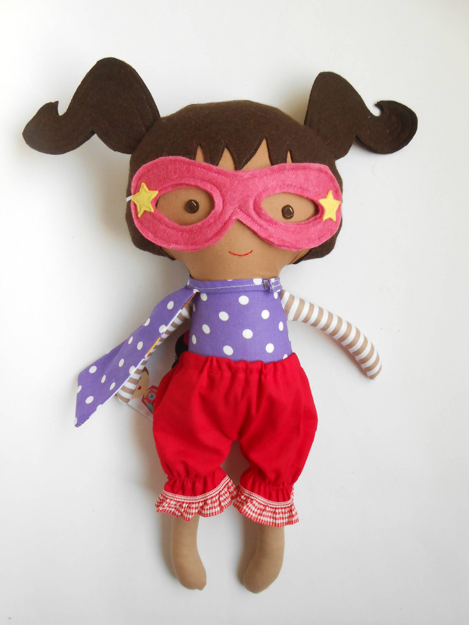 Supergirl ragdoll female warrior birthday gift for mixed | Etsy