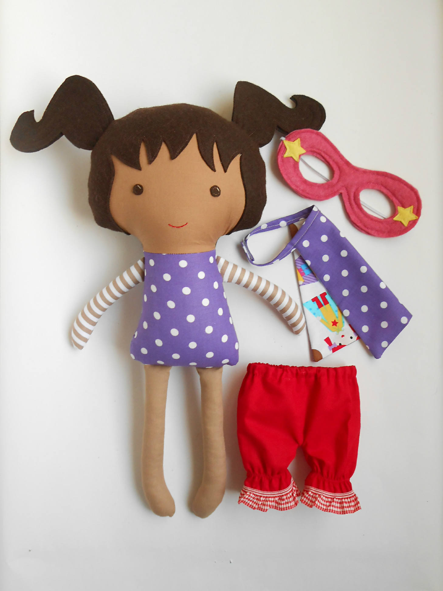 Supergirl ragdoll female warrior birthday gift for mixed | Etsy