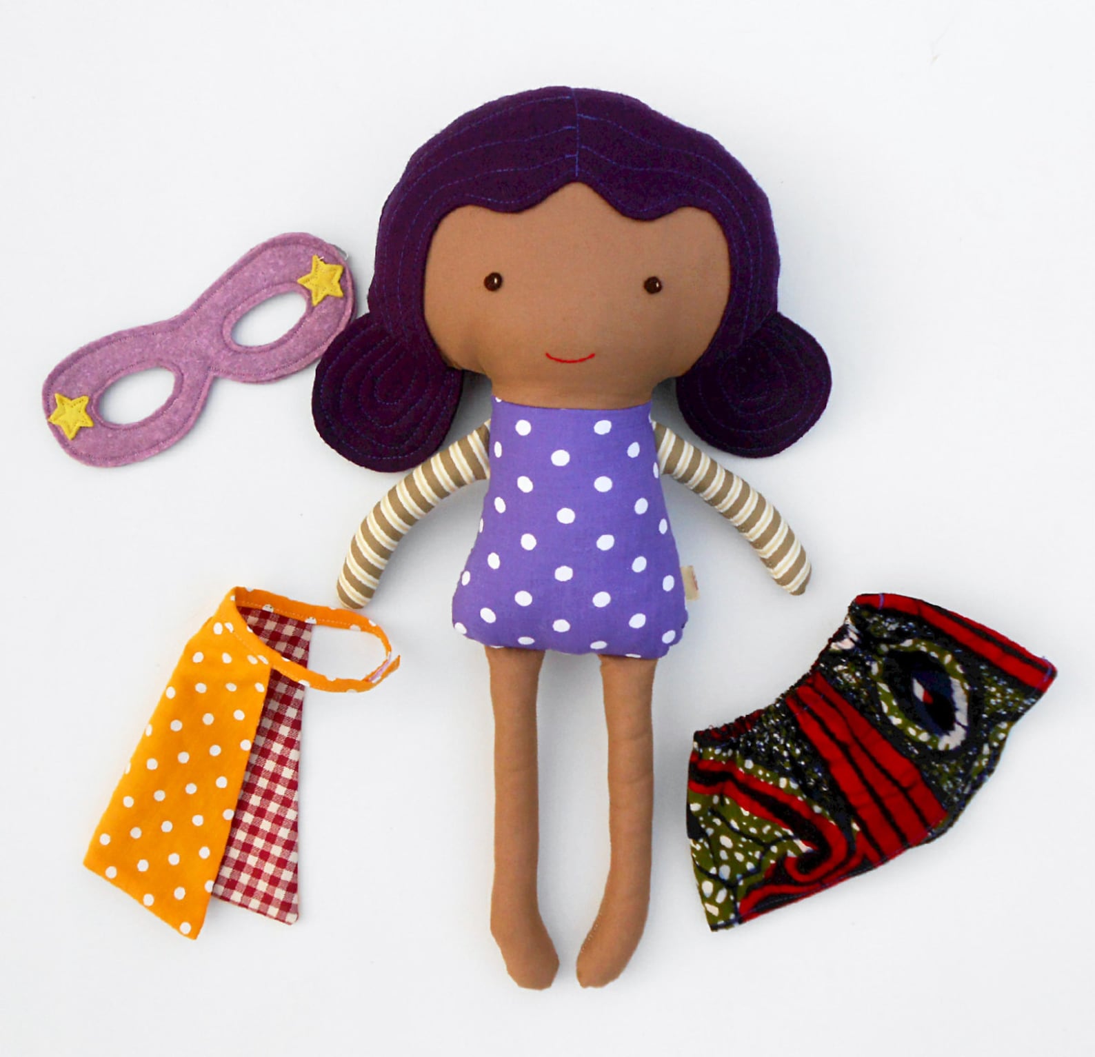 AFRICAN AMERICAN black superhero girl doll black lives matter | Etsy