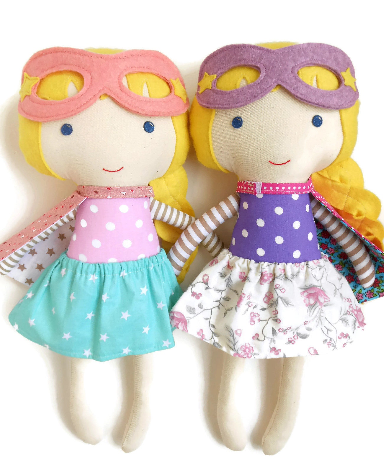 Superhero girl dolls wonder women rag dolls 2 peas in a pod | Etsy