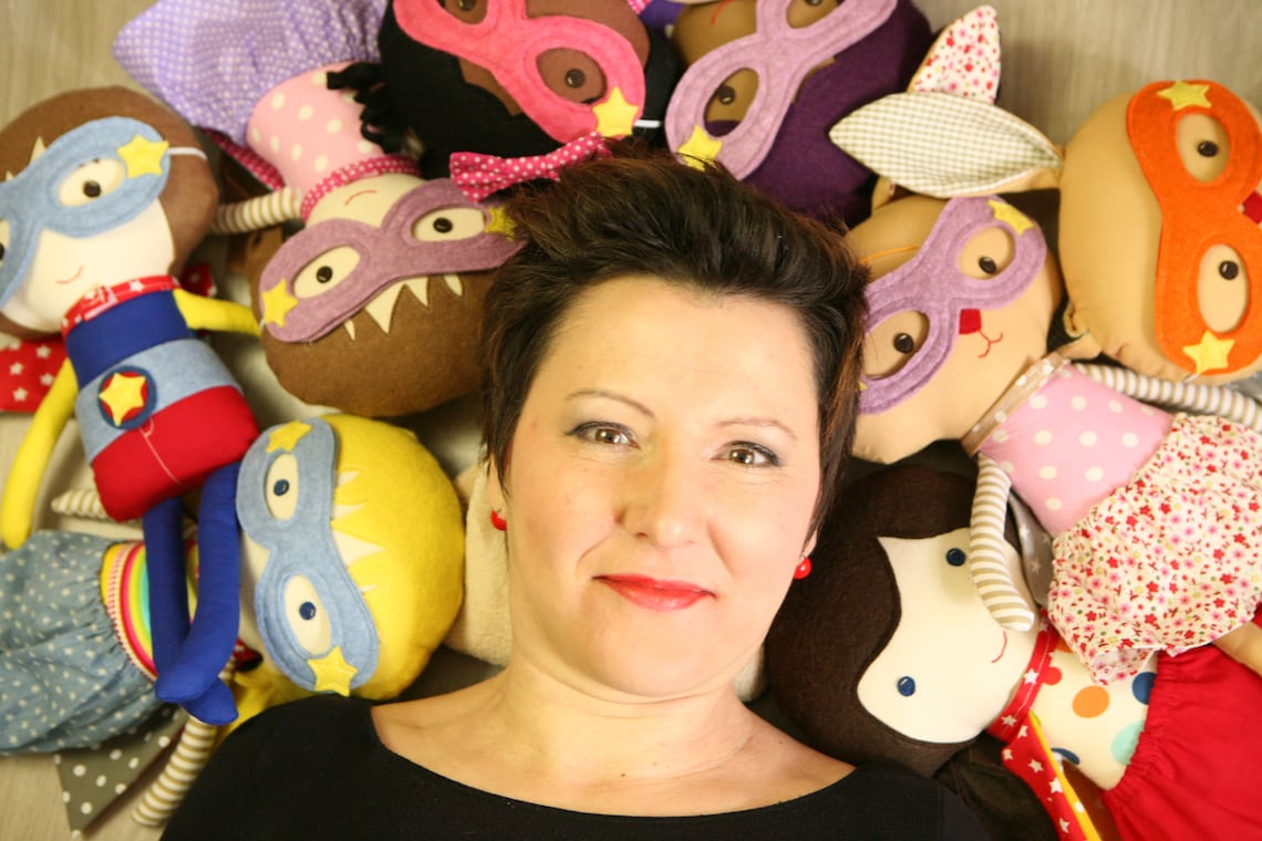 Superhero black girl rag doll african american rag doll ideal | Etsy