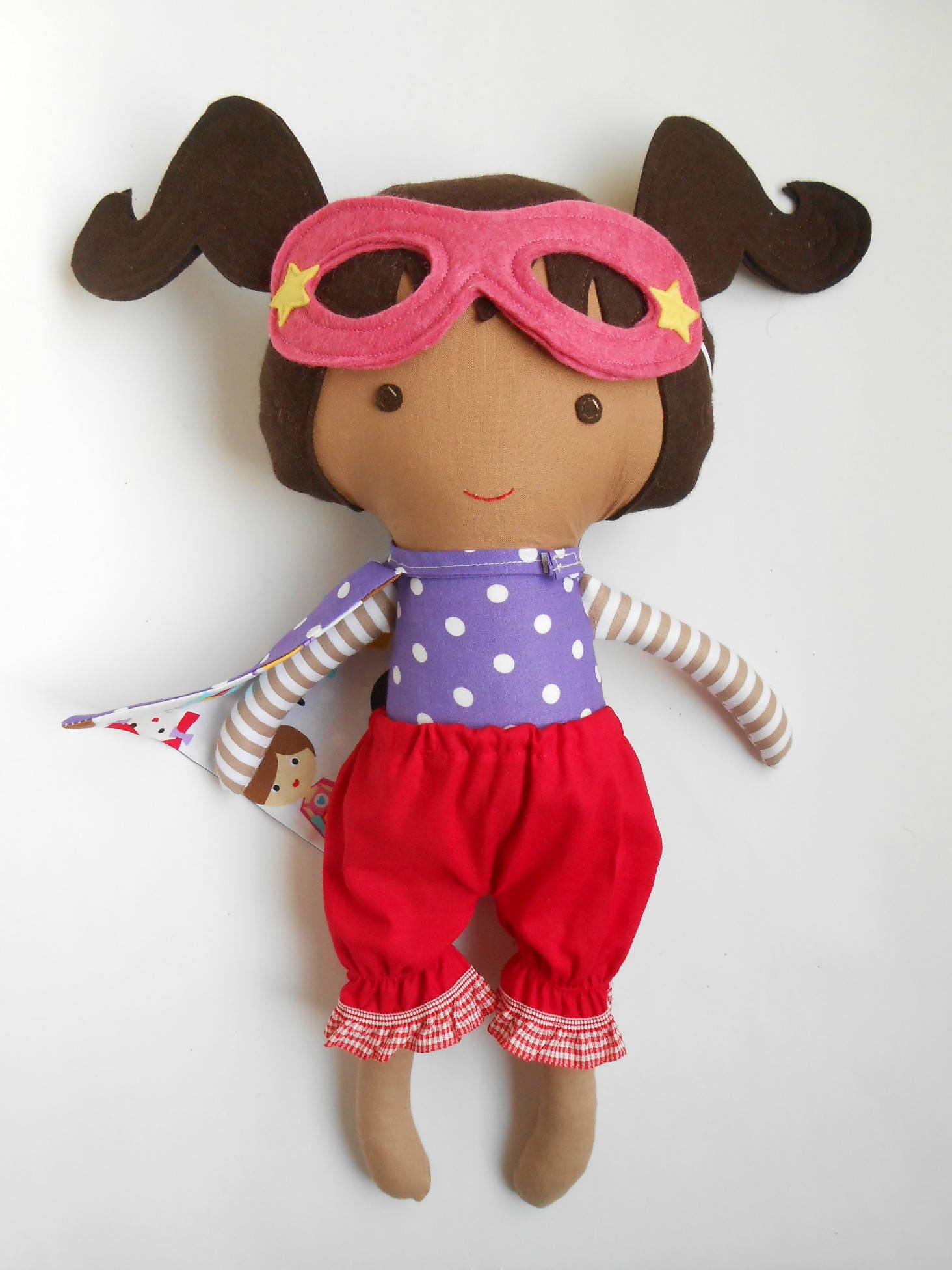 Supergirl ragdoll female warrior birthday gift for mixed | Etsy