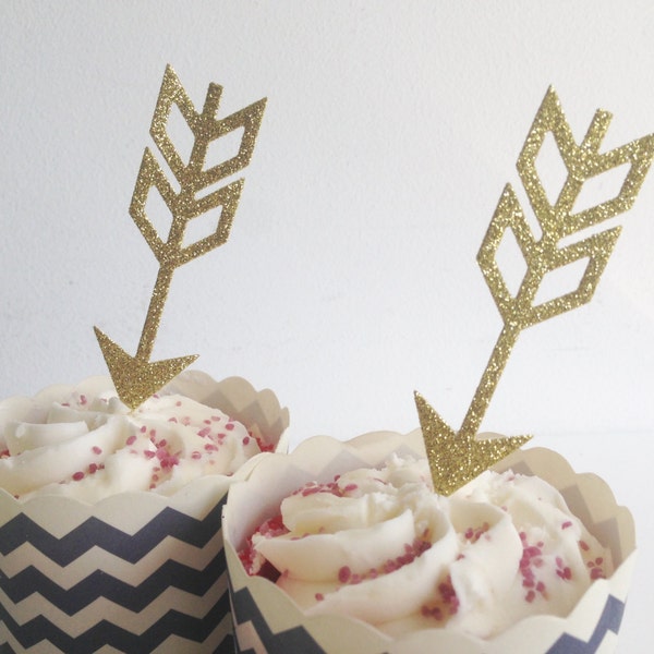 Arrow Cupcake Topper - Etsy