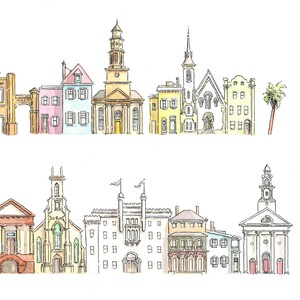 Charleston Landmarks 2 - Etsy