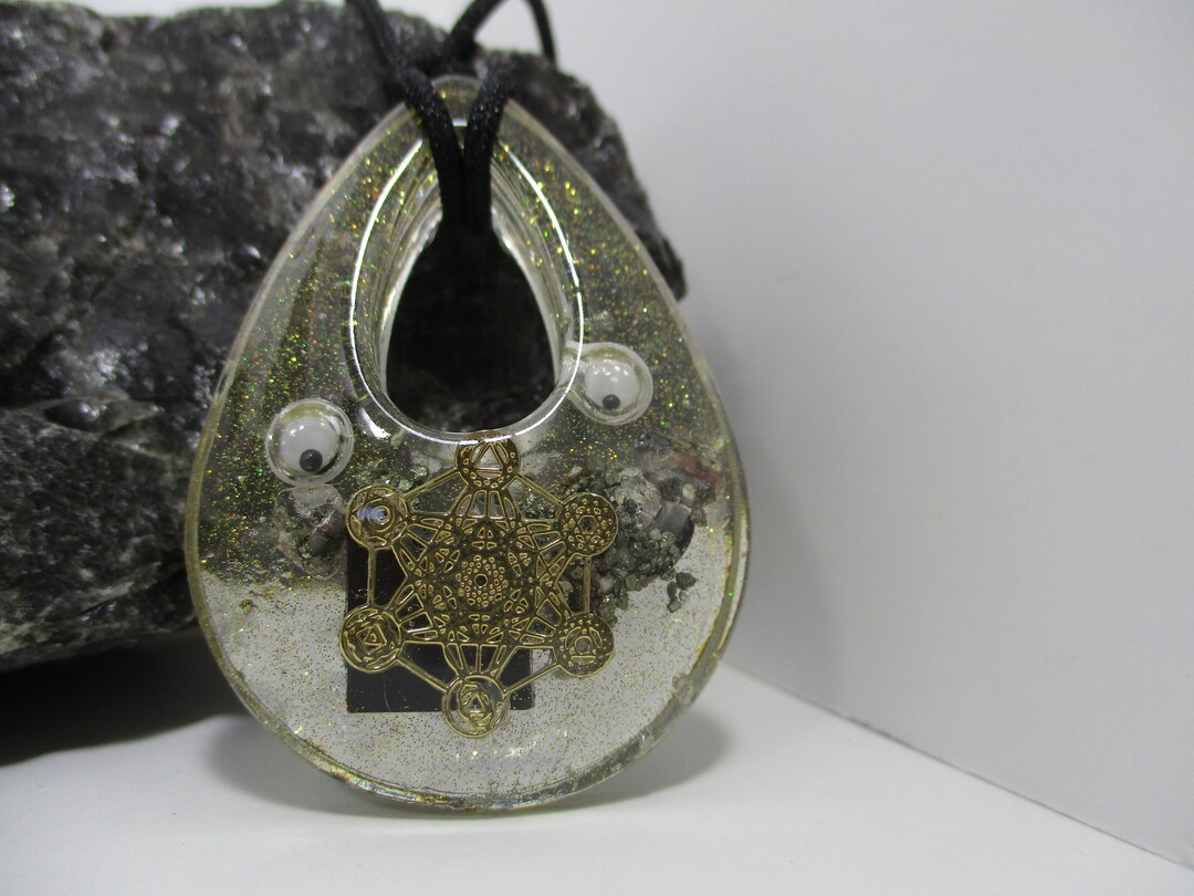 Golden Glittery Googly-eye EMF Deflector - Etsy