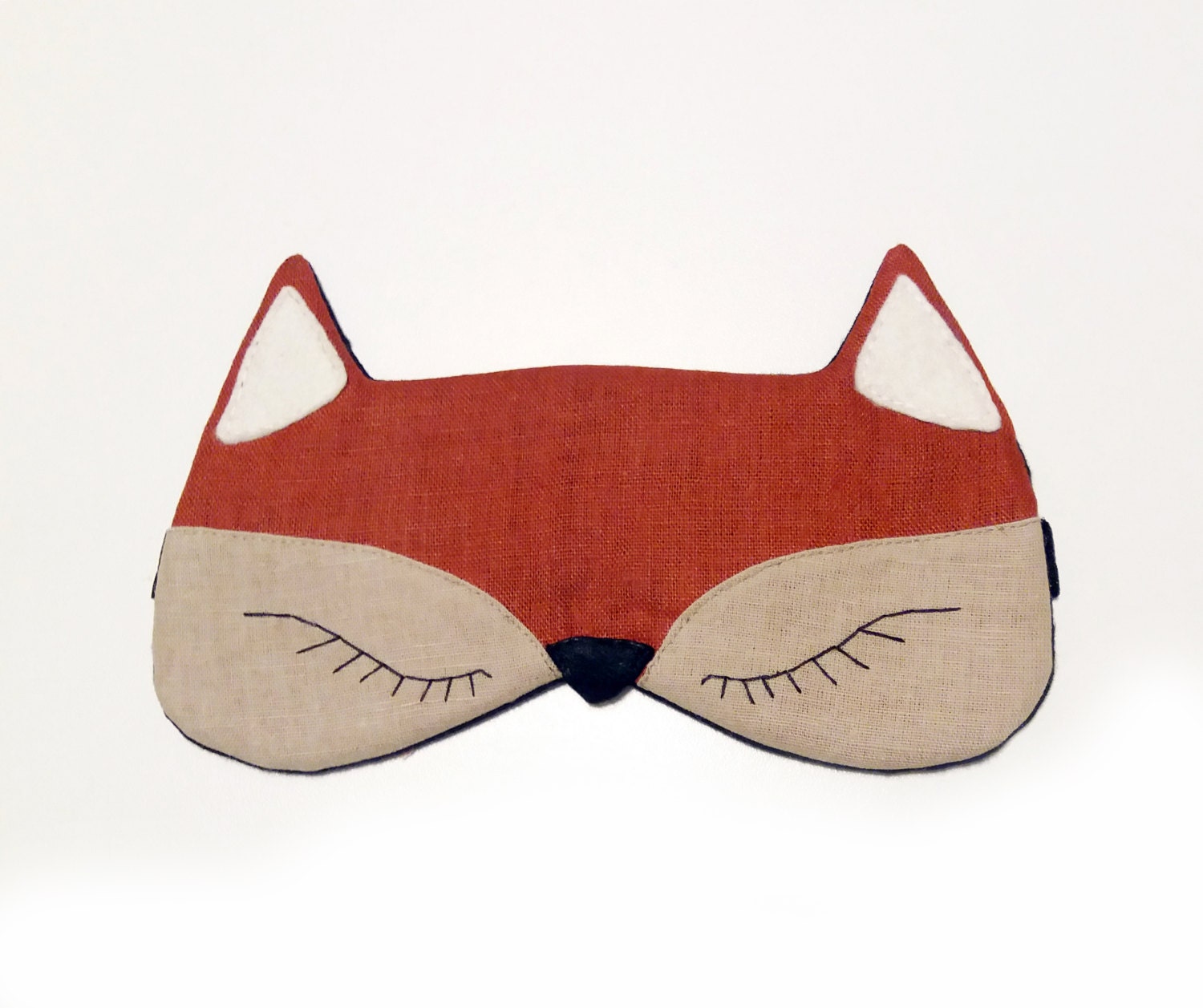 Fox Eye Sleep Mask Cute Kawaii Fox Sleep Mask Plush Fox - Etsy