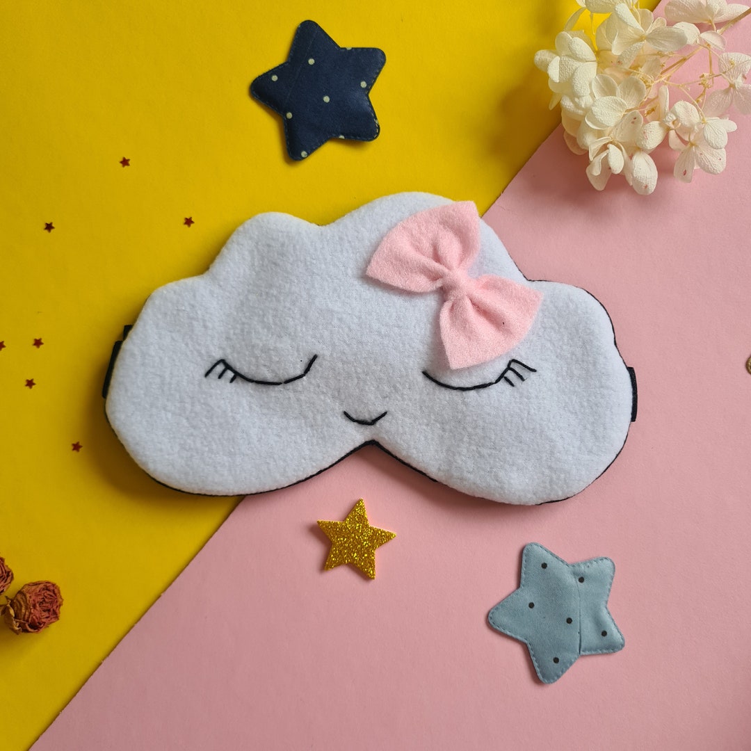 Cloud Cute Eye Sleep Mask - Cute Kawaii Sleep Mask - Plush Soft Eye ...