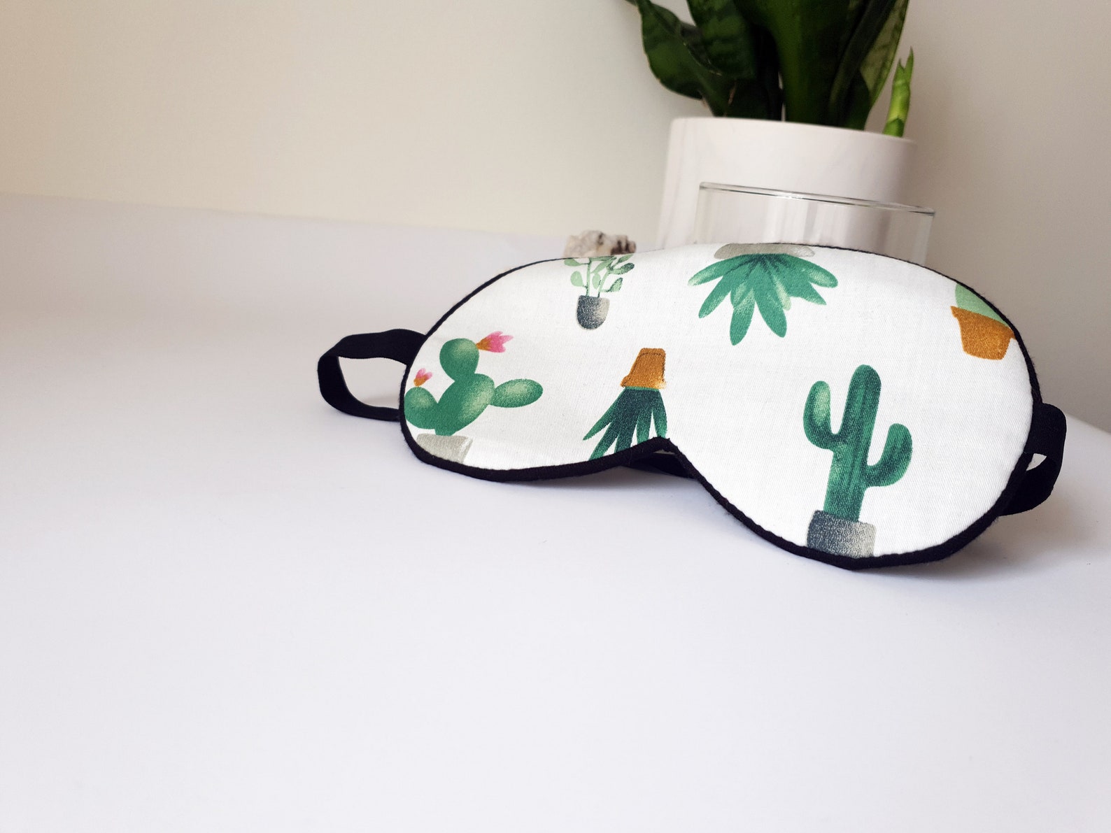 Cacti Eye Mask Cute Cactus Pj Mask Ey E Sleep Mask - Etsy
