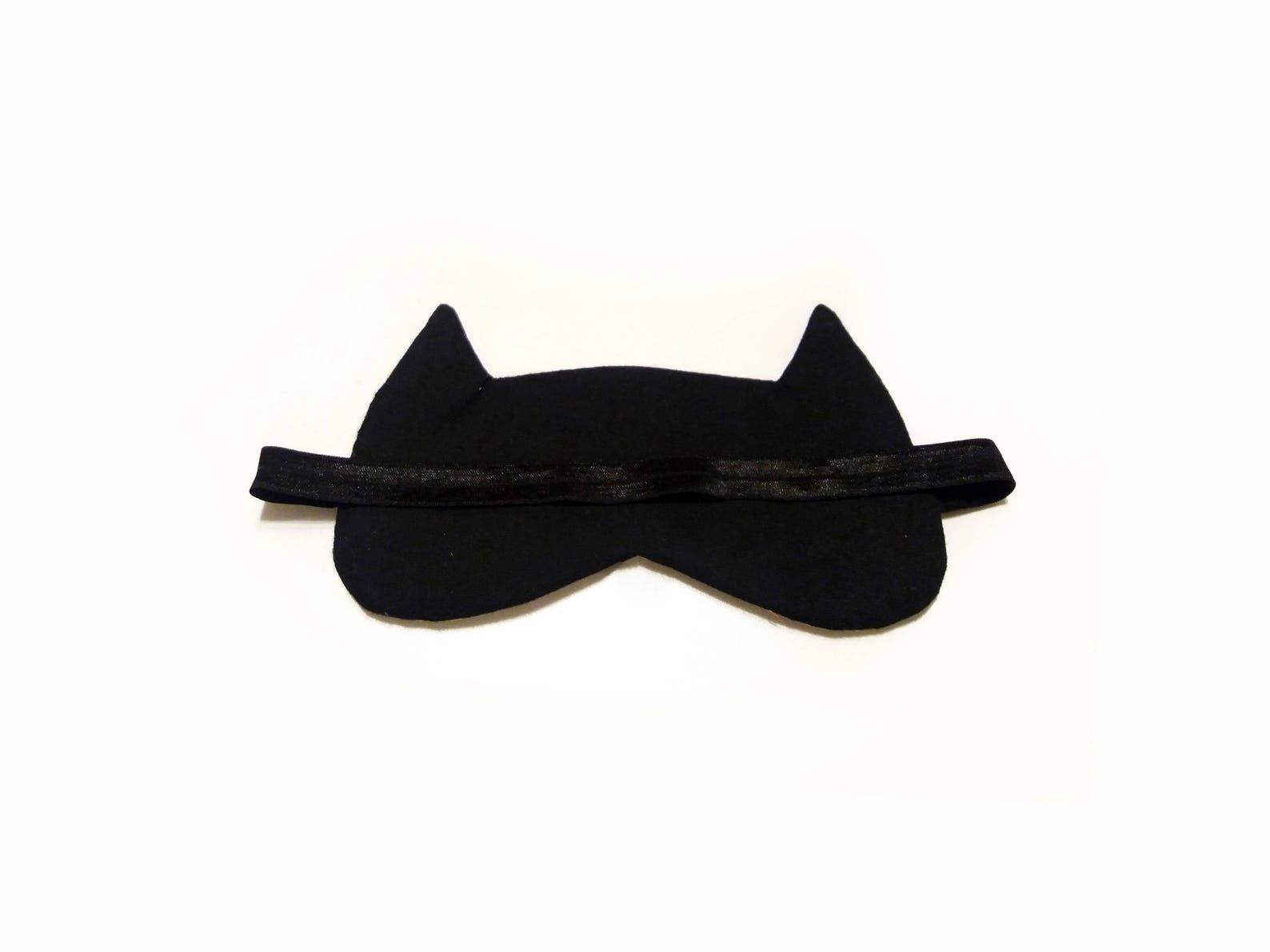 Gray Cat Eye Sleep Mask - Cute Sleep Mask - Plush Soft Eye Pillow ...