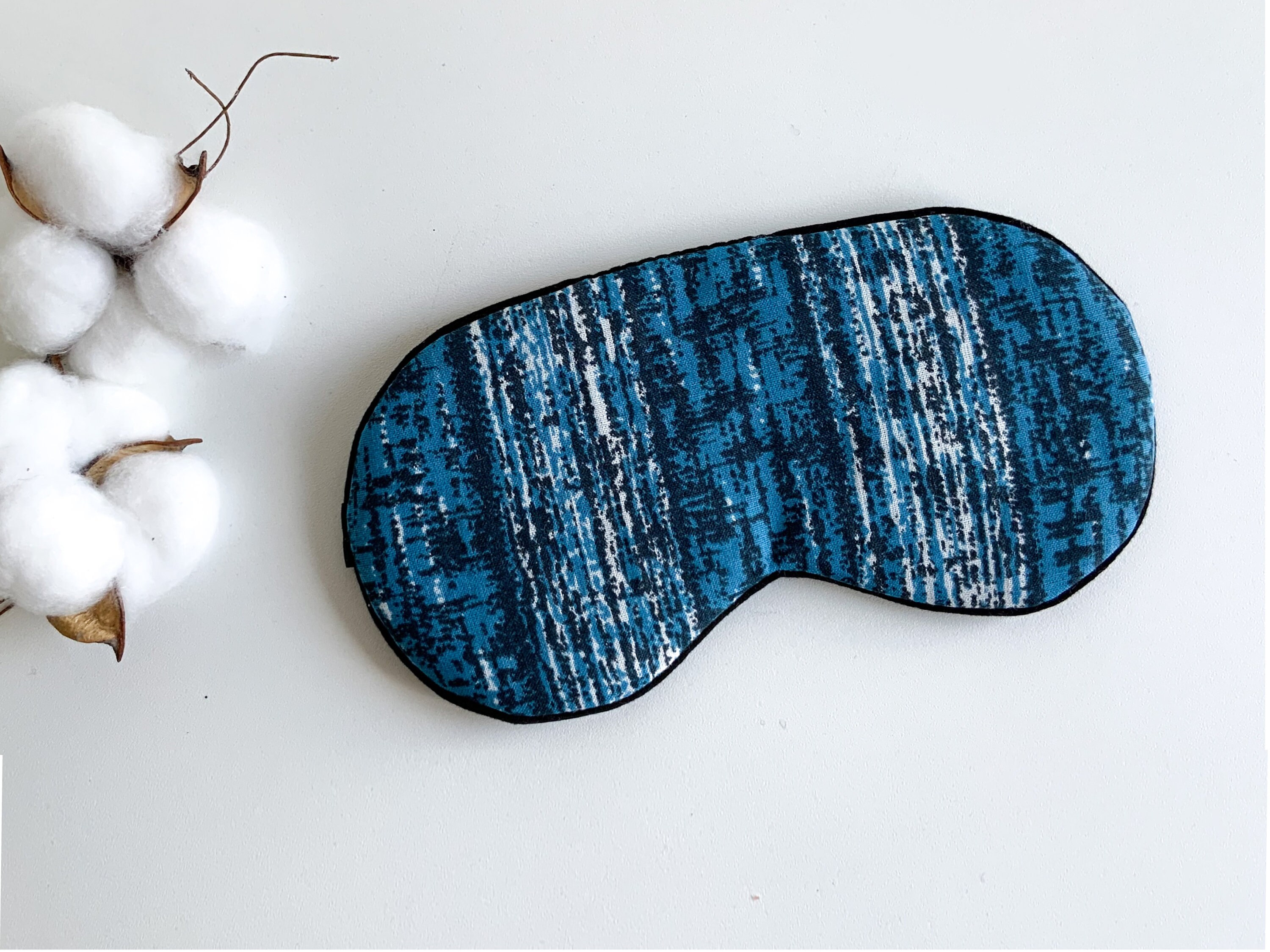 Blue Eye Sleep Mask Night Mask Eye Pillow Soft Organic | Etsy