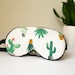 Cacti Eye Mask Cute Cactus Pj Mask Ey E Sleep Mask - Etsy