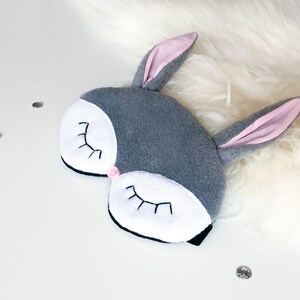 Bunny Sleep Mask, Cute Kids Gift, Animal Eye Pillow, Organic Children ...