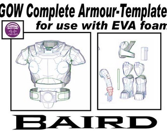 Eva foam templates | Etsy