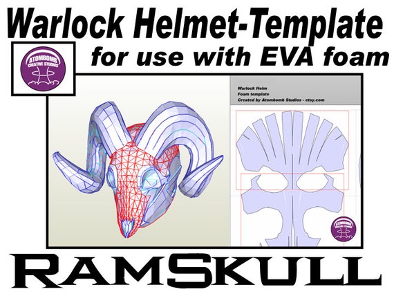 Destiny Warlock Helmet Pepakura