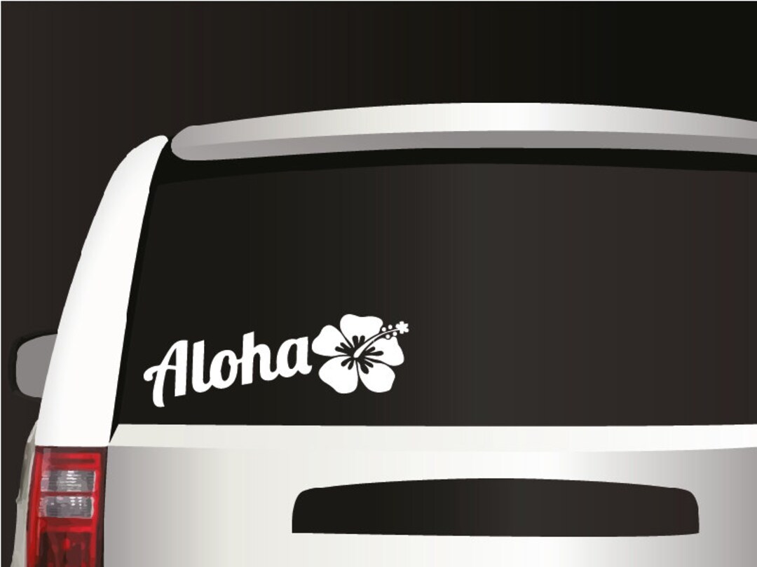 D671 Aloha Vehicle Decal Sticker for Car/truck Vehicle Window - Etsy