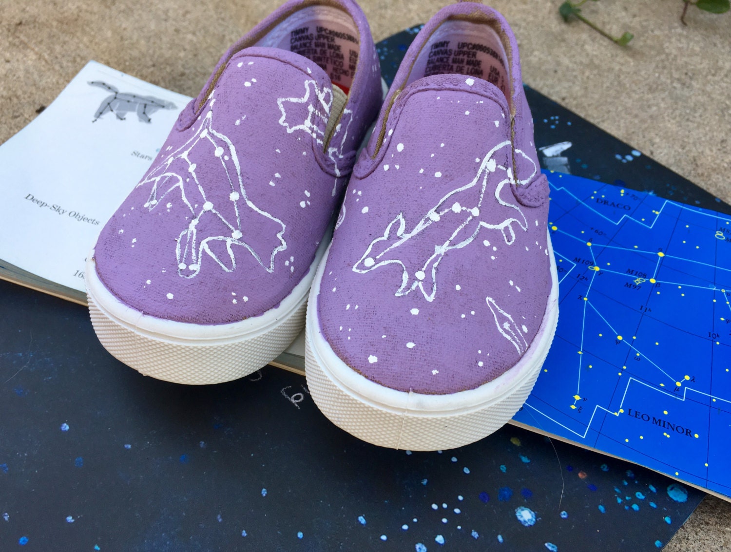 Constellations Children's Shoes // Custom Hand-painted Shoes // Toddler ...