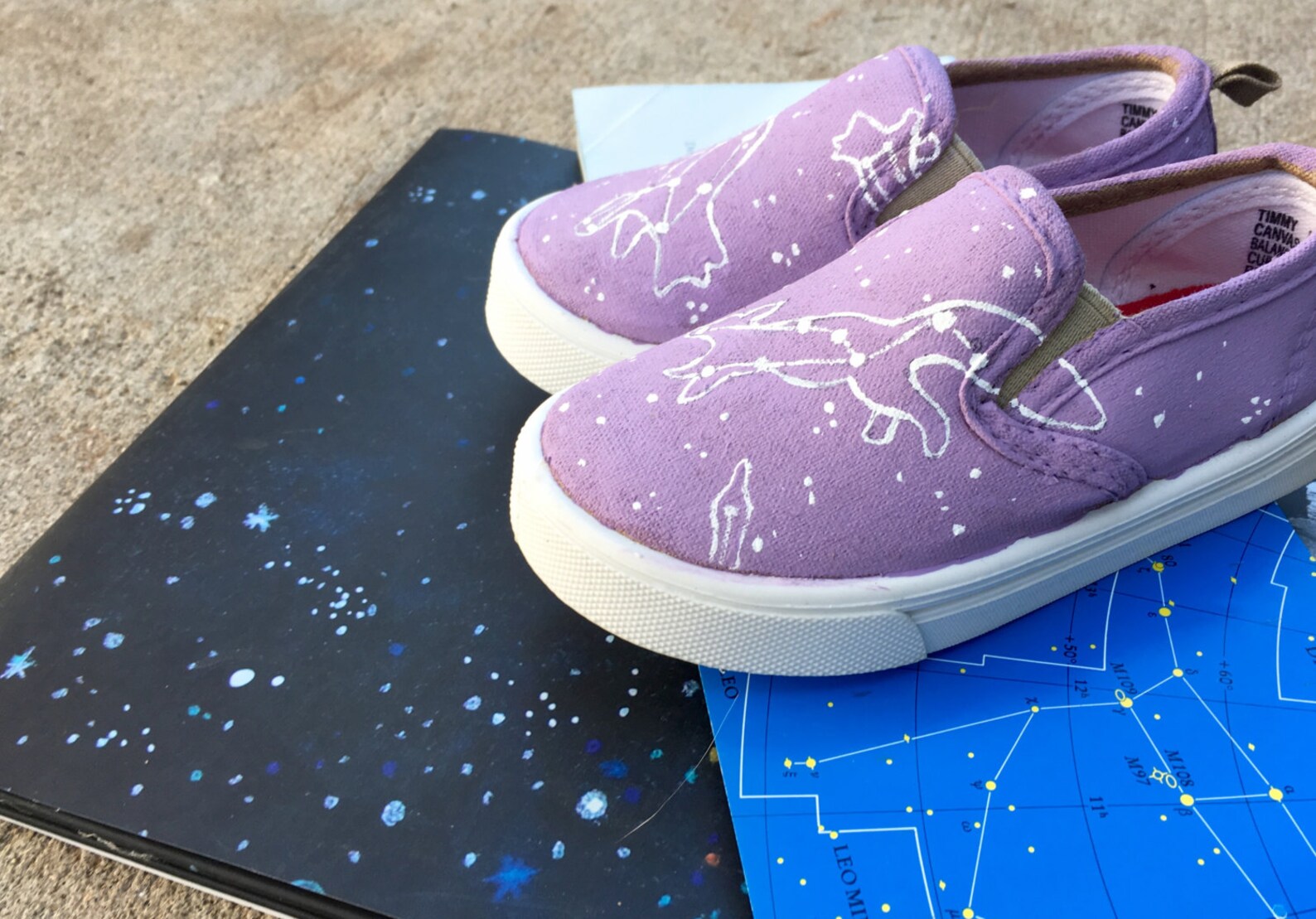 Buy Constellations Children's Shoes // Custom Hand-painted Shoes ...