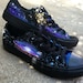 Galaxy Converse // Custom Hand-painted Space-themed Shoes // Chuck ...