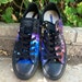 Galaxy Converse // Custom Hand-painted Space-themed Shoes // Chuck ...
