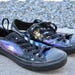 Galaxy Converse // Custom Hand-painted Space-themed Shoes // Chuck ...