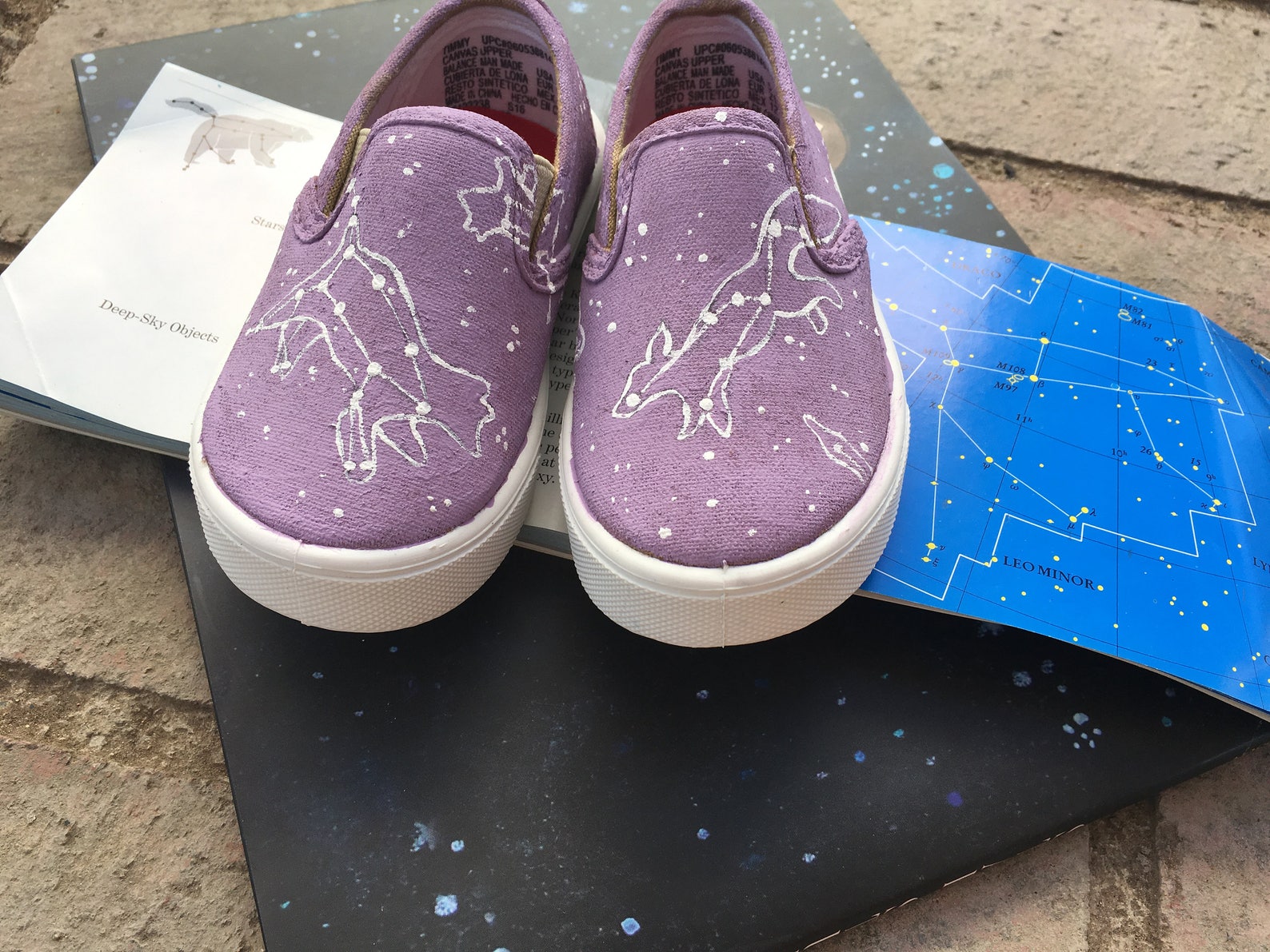Constellations Children's Shoes // Custom Hand-painted Shoes // Toddler ...