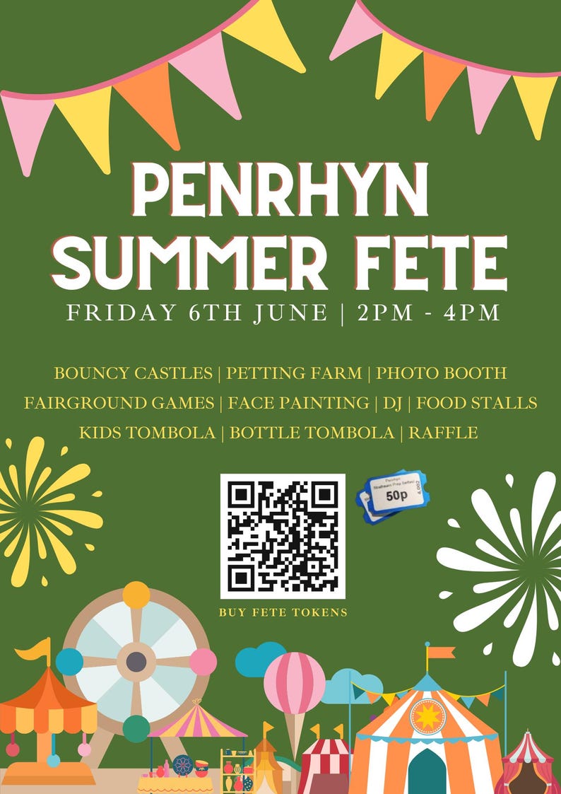 PTA Summer Fair/ Summer Fete Poster Template - Etsy