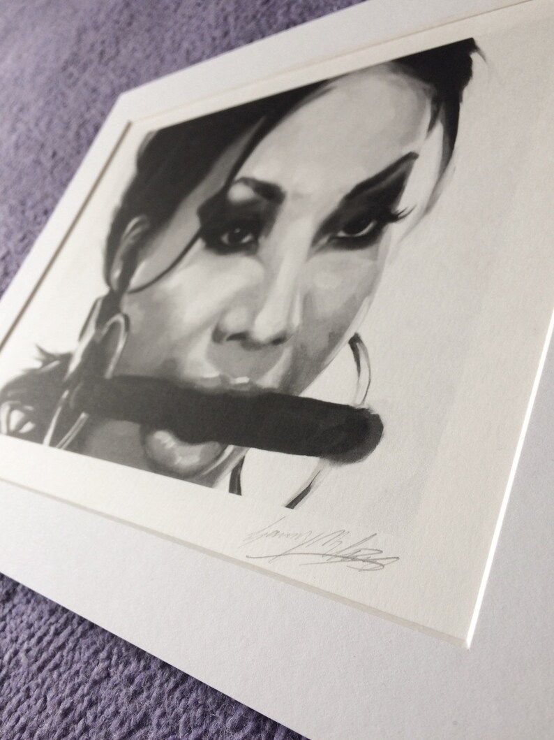 Asa Akira Fine Art Print Porn Bdsm Goth Alternative Etsy Singapore