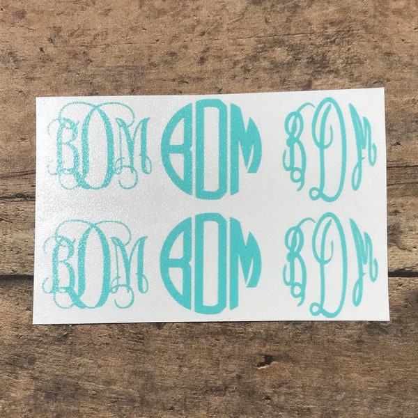 Fancy Letters Decal - Etsy