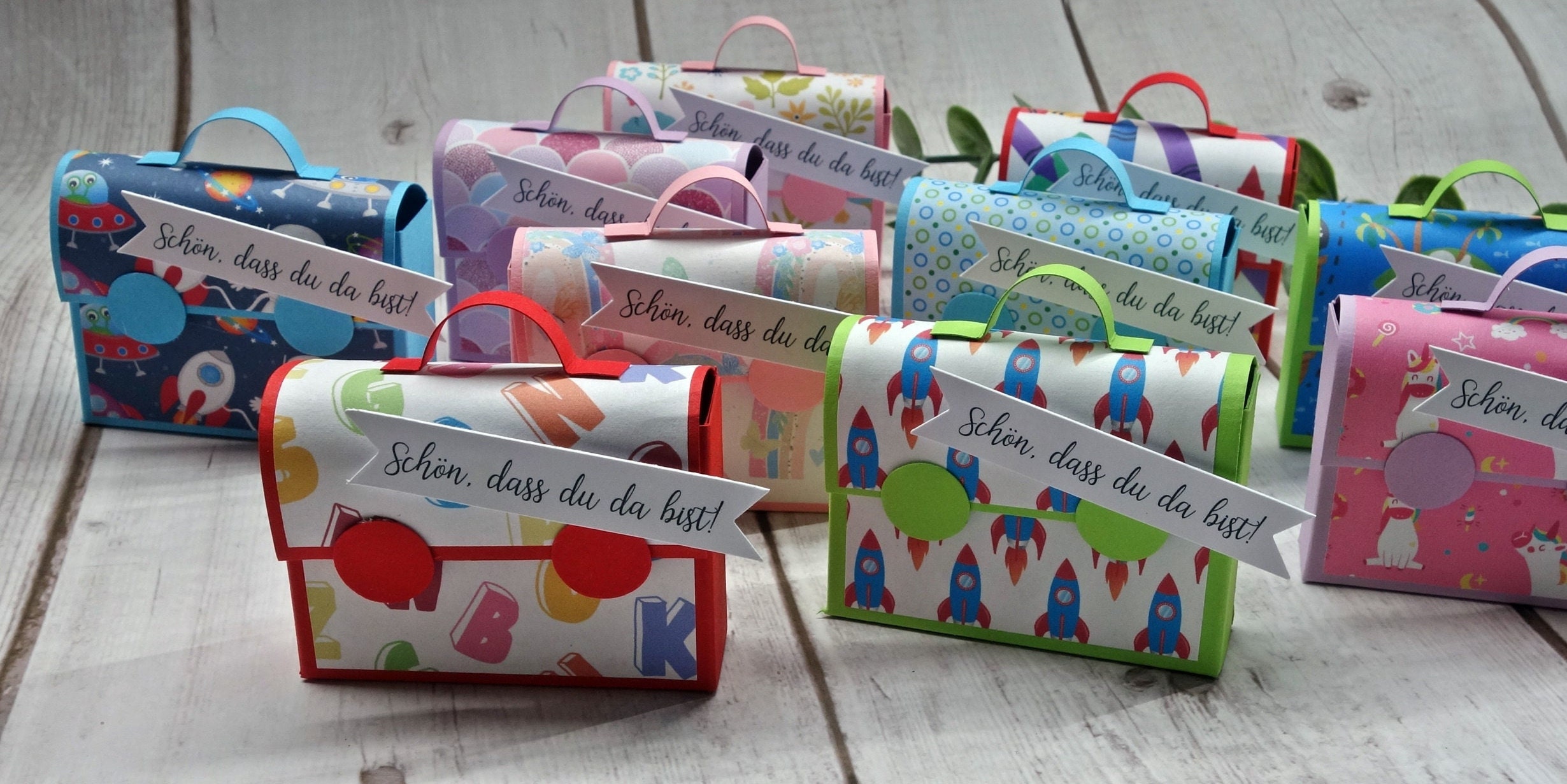 Gastgeschenk zur Einschulung Schultasche Mappe Schulranzen - Etsy.de